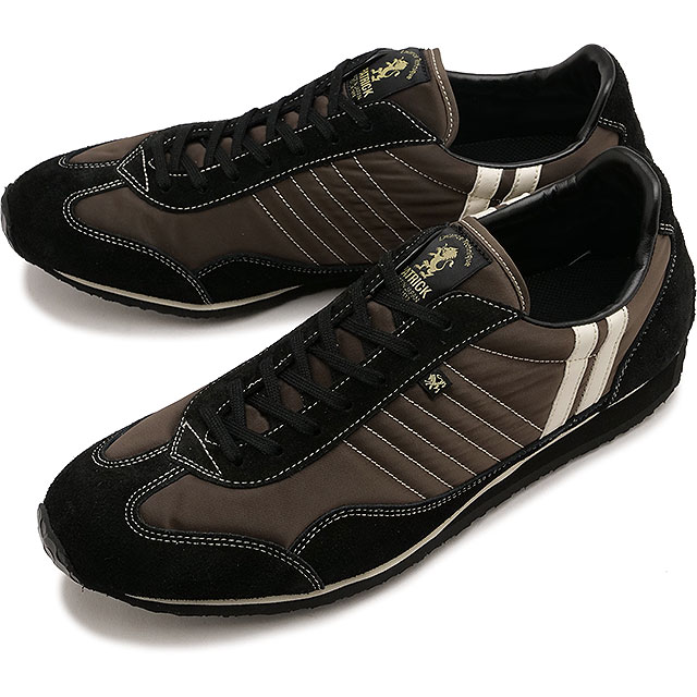 パトリック PATRICK スニーカー スタジアム [232551 FW25] STADIUM メンズ 日本製 靴 シューズ シーズン限定カラー STEAK ステーキ ブラック/ブラウン 正規取扱店