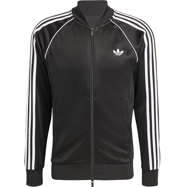 アディダス オリジナルス adidas Originals メンズ スーパースター トラックトップ [CC317/KE3512 SS26] SST TRACK TOP トップス トラックジャケット ジャージ 黒 ブラック 正規取扱店
