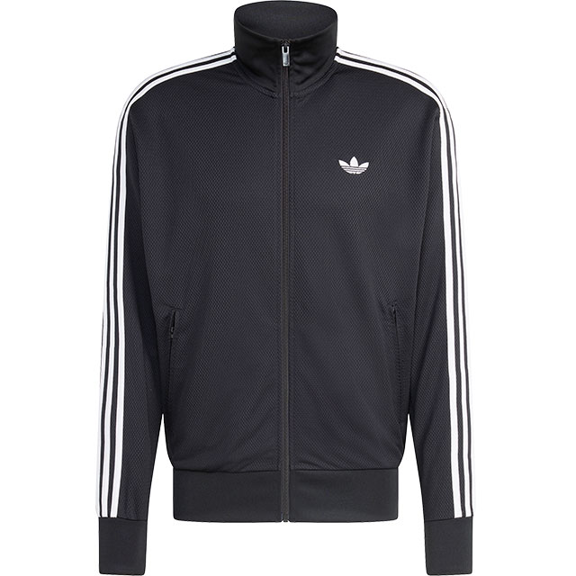 アディダス オリジナルス adidas Originals メンズ ファイヤーバード アディカラー メッシュ トラックトップ [C5101/KE0782 SS26] FIREBIRD ADICOLOR MESH TRACKTOP トップス トラックジャケット ジャージ 黒 ブラック 正規取扱店