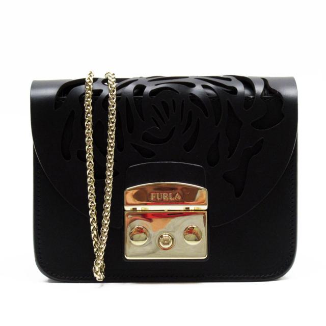 Furla フルラ 斜め掛けショルダーバッグ ブラック 14054 レディース【中古】 t19069g
