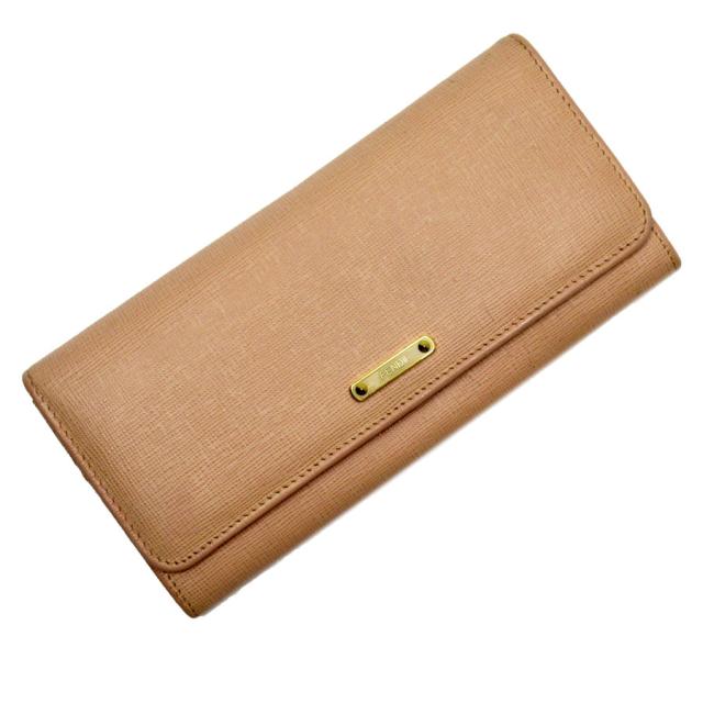 FENDI フェンディ 8M0251-F09 二つ折り長財布 ライトピンク 14061 レディース【中古】 t19102g