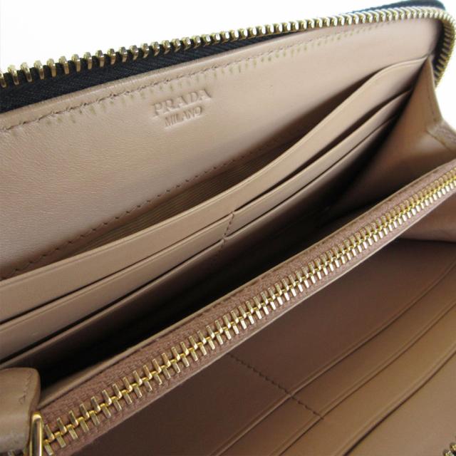 PRADA プラダ ラウンドファスナー長財布 ブラック 14054 ユニセックス