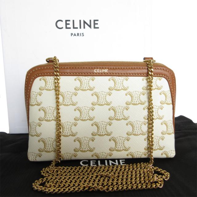 CELINE セリーヌ トリオンフ 斜め掛けショルダーバッグ ショルダー