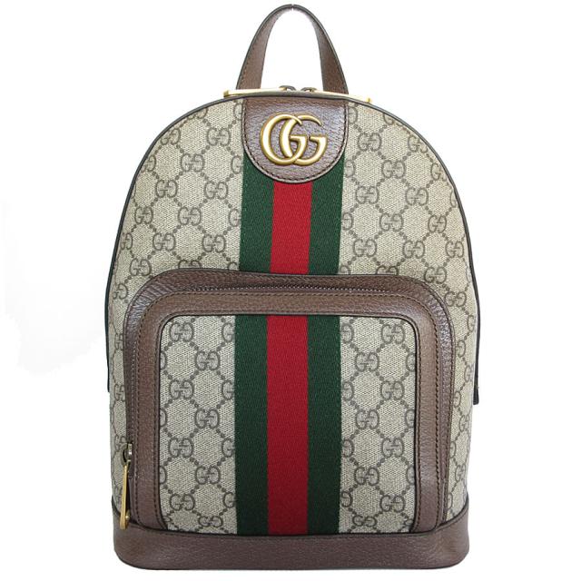 GUCCI グッチ GGマーモント 547965 リュック ブラウン 14057 ユニセックス【中古】 s0354a