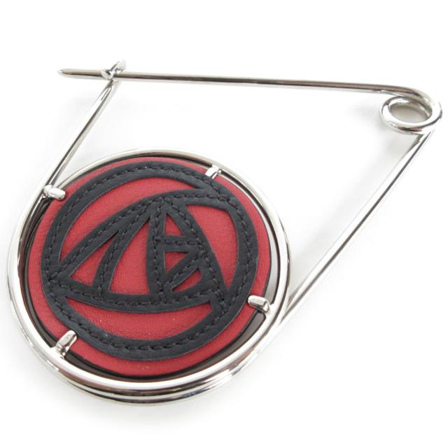 LOEWE ロエベ チャーム シルバー/レッド/ブラック 14069 レディース【中古】 s0417g