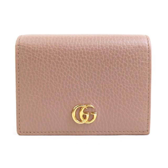 GUCCI グッチ 456126 二つ折り財布 ベージュ 14059 ユニセックス【中古】 h30423g