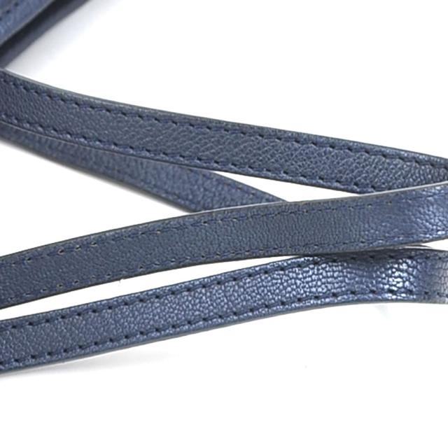 JIMMY CHOO ジミーチュウ サシャ S ハンドバッグ ネイビー 14066