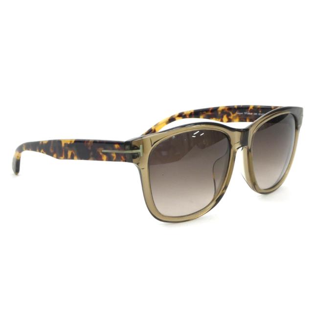 TOM FORD トムフォード サングラス ブラウン 14057 ユニセックス【中古】 h30680g
