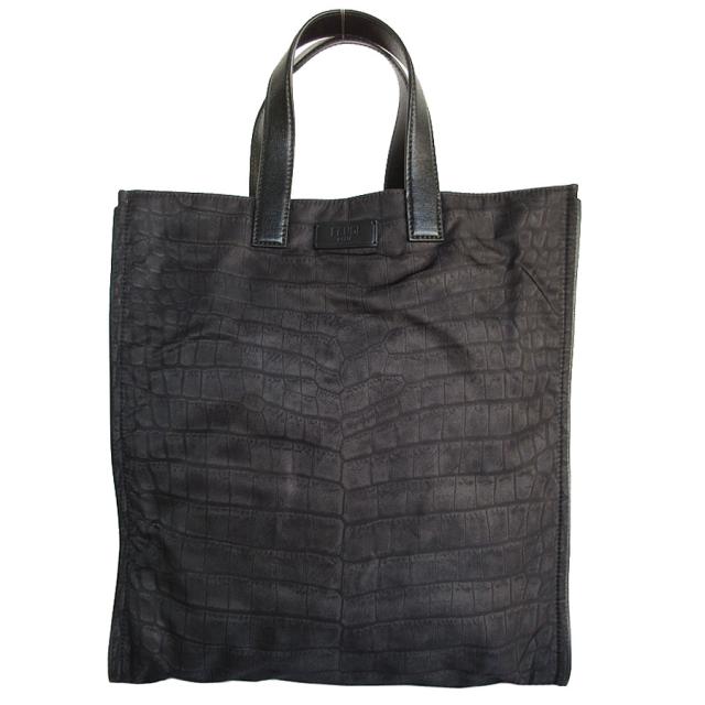 FENDI フェンディ 7VA367-Y4E ハンドバッグ ブラック 14054 メンズ【中古】 s0460a