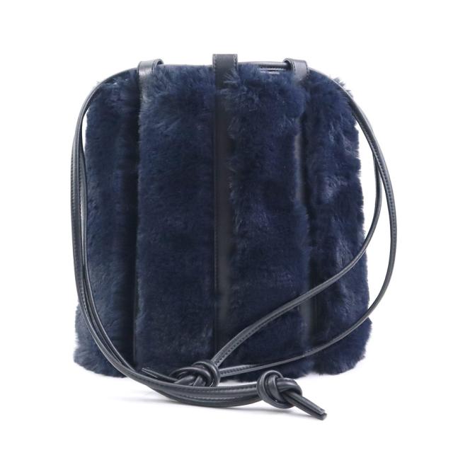 VASIC ヴァジック ショルダーバッグ ネイビー×ブラック 14066 レディース【中古】 55804f