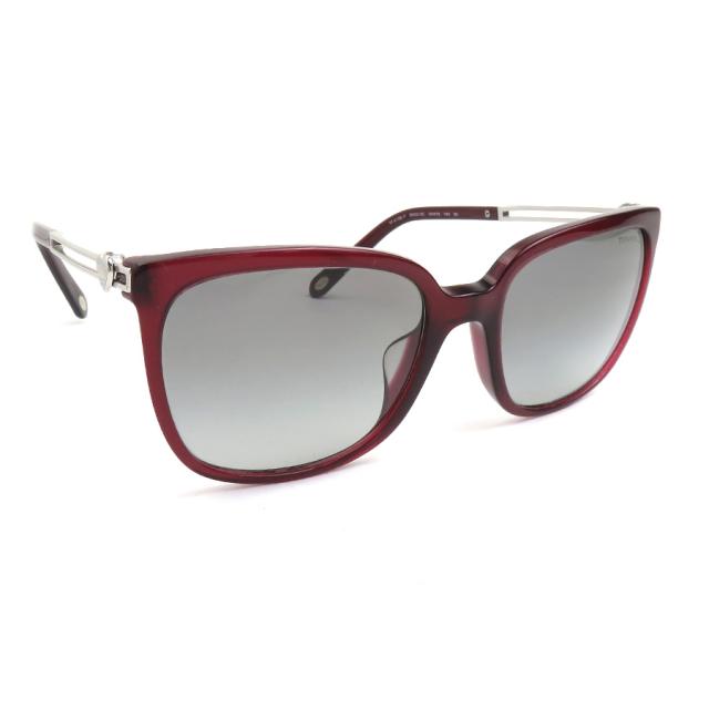 TIFFANY&Co. ティファニー サングラス レッド系 14060 ユニセックス【中古】 55831g