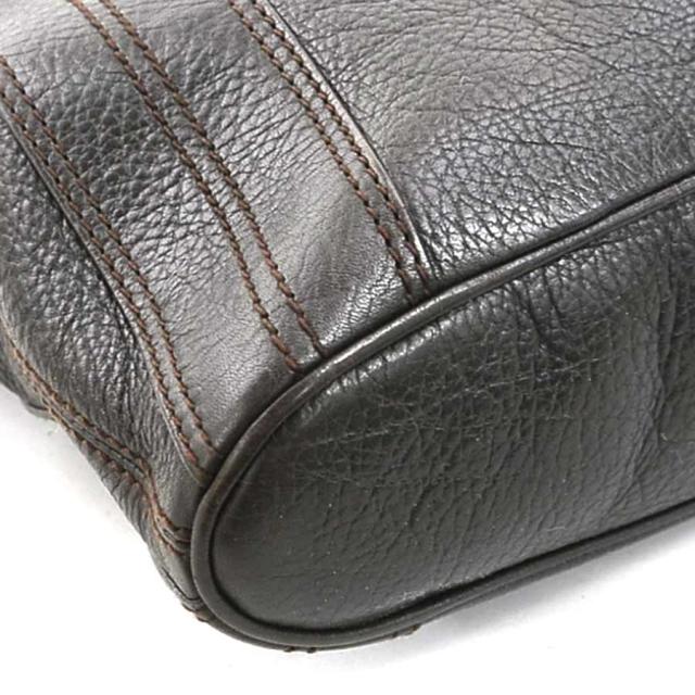 BVLGARI ブルガリ ハンドバッグ ショルダーバッグ ブラウン 14057