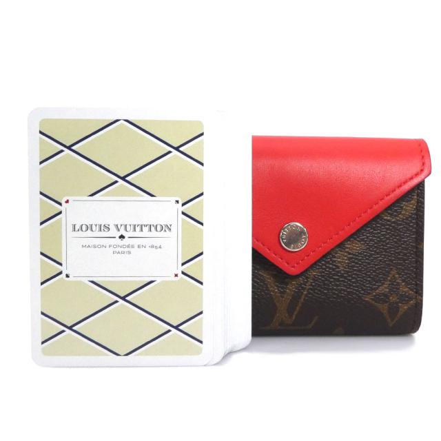LOUIS VUITTON ルイ ヴィトン エテュイ カルト アルセーヌ GI0014 ポーチ トランプ ルージュ 14060 ユニセックス【中古】 55880i