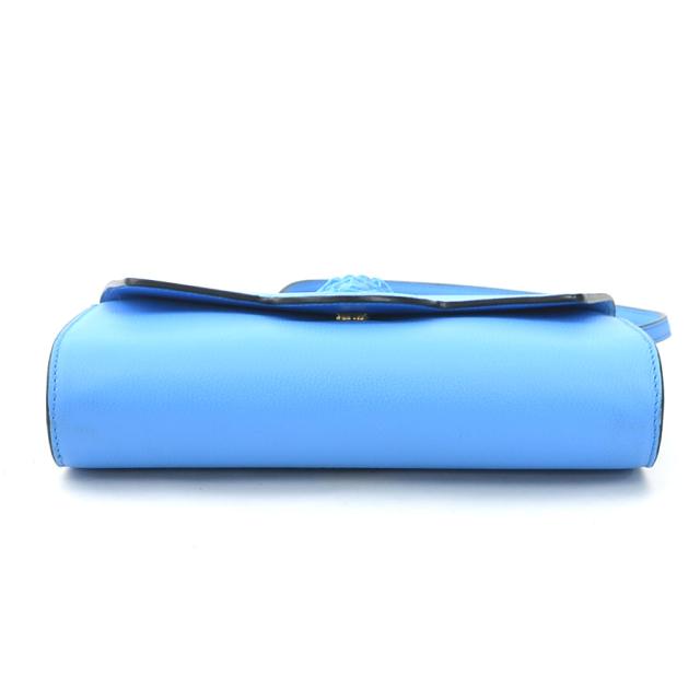 VERSACE ヴェルサーチ メデューサ ショルダーバッグ ブルー 14067