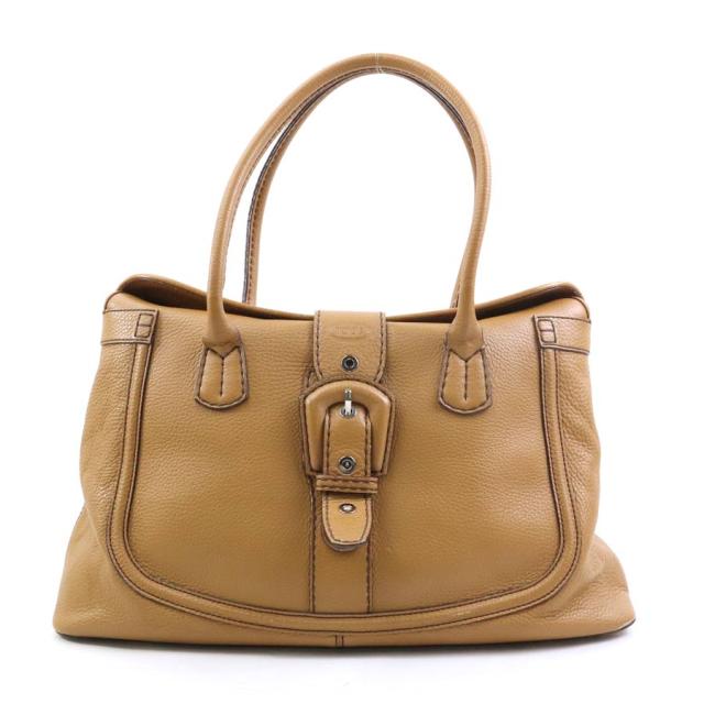 TOD’S トッズ ハンドバッグ ブラウン 14057 レディース【中古】 h30951a