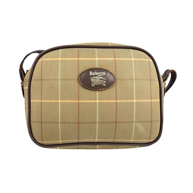 Burberrys バーバリーズ ショルダーバッグ カーキベージュ/ブラウン 14058 レディース【中古】 z4348