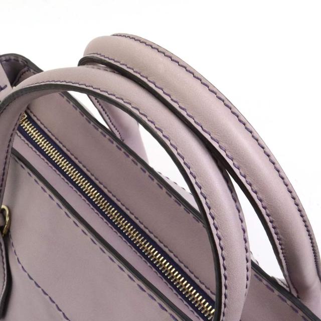 TOD'S トッズ ハンドバッグ ショルダーバッグ パープル 14064