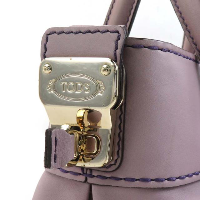 TOD'S トッズ ハンドバッグ ショルダーバッグ パープル 14064