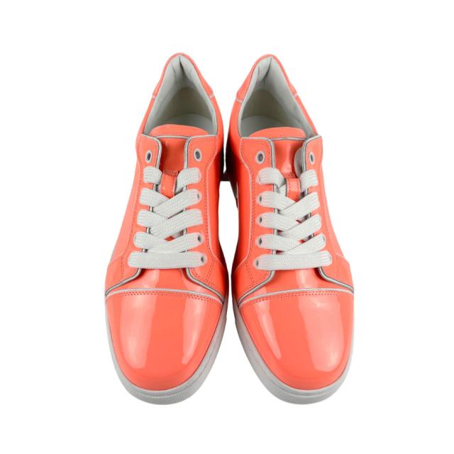 Christian Louboutin クリスチャンルブタン スニーカー オレンジ 14062 レディース【中古】 z4448