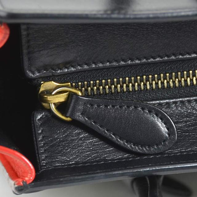 CELINE セリーヌ ラゲージ ナノショッパー ハンドバッグ 斜め掛け