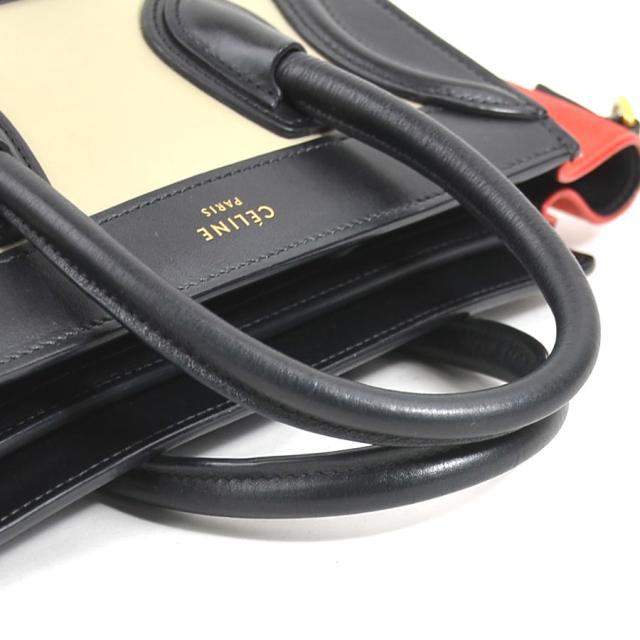 CELINE セリーヌ ラゲージ ナノショッパー ハンドバッグ 斜め掛け