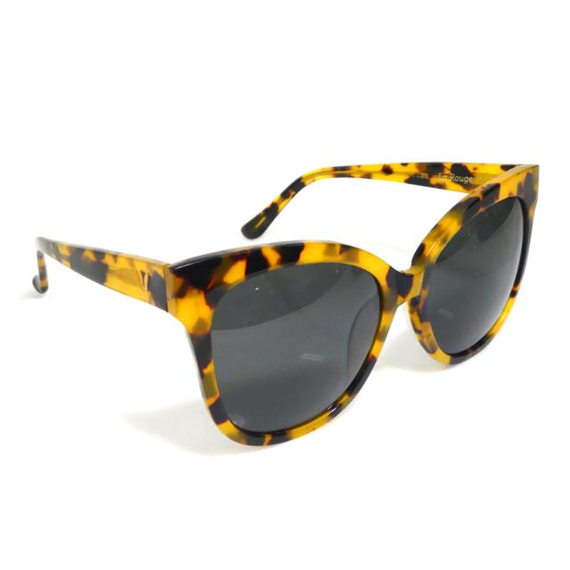 GENTLE MONSTER ジェントルモンスター サングラス イエロー×ブラウン 14063 ユニセックス【中古】 h31115k