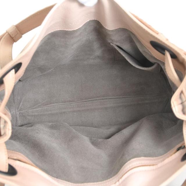 BOTTEGAVENETA ボッテガヴェネタ ハンドバッグ ピンクベージュ 14061