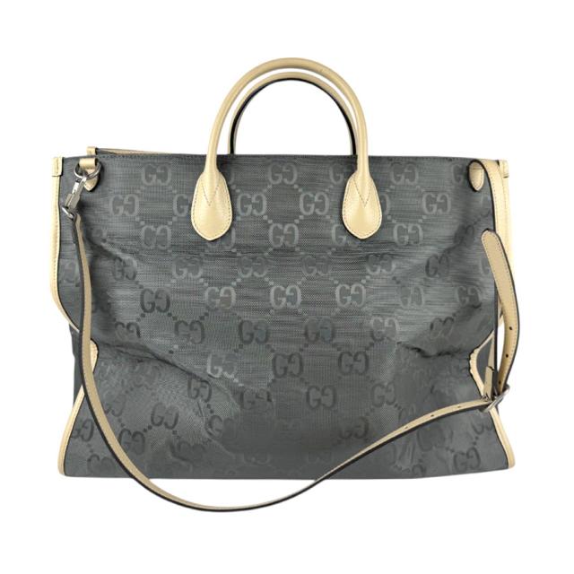 GUCCI グッチ 630353 ハンドバッグ ショルダーバッグ グレー/ベージュ 14055 ユニセックス【中古】 z4961 GUCCI グッチ 630353 ハンドバッグ ショルダーバッグ グレー/ベージュ
