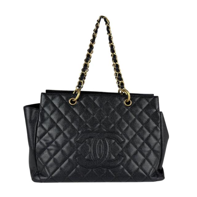 CHANEL シャネル ハンドバッグ ブラック 14054 レディース【中古】 z5156