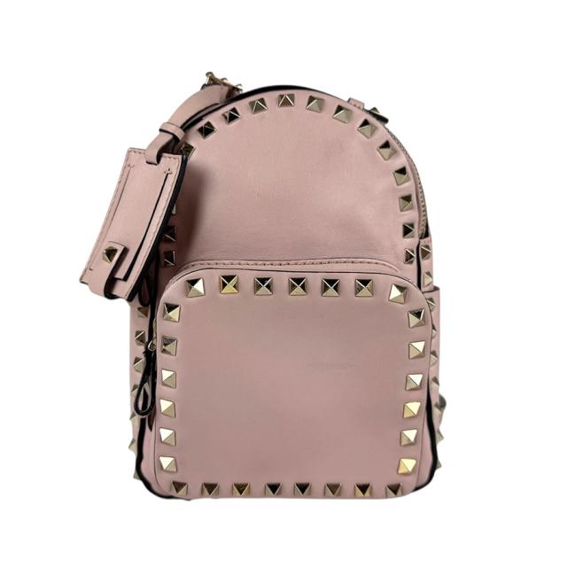 Valentino Garavani ヴァレンティノ ガラヴァーニ リュック ピンク 14061 レディース【中古】 z5184