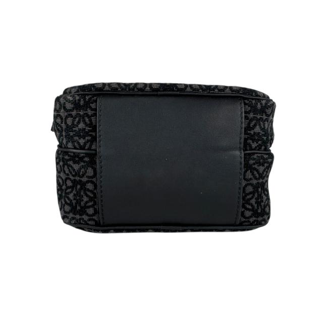 LOEWE ロエベ アナグラム 斜め掛けショルダーバッグ ブラック/ブラウン