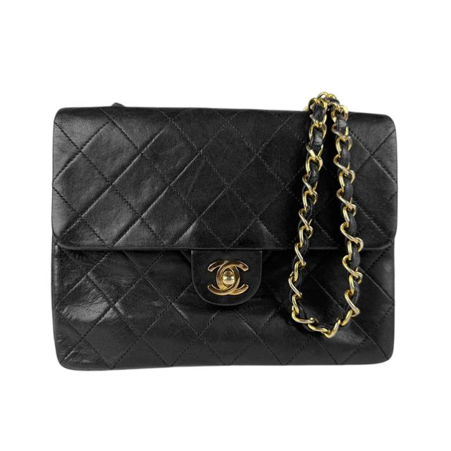 CHANEL シャネル ショルダーバッグ ブラック 14054 レディース【中古】 z5246