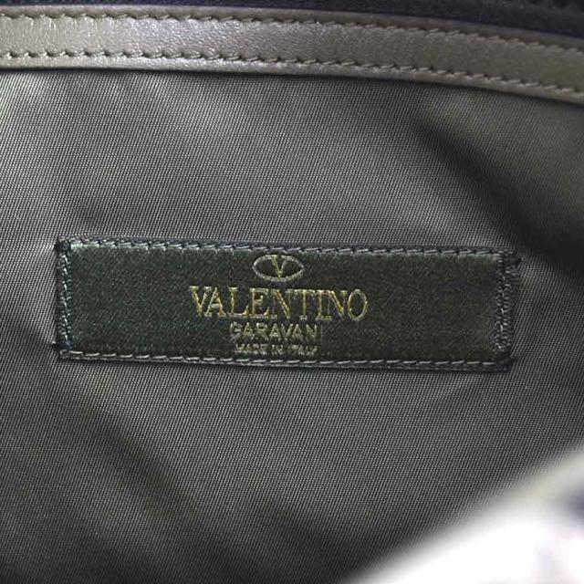 Valentino Garavani ヴァレンティノ ガラヴァーニ リュック カーキ
