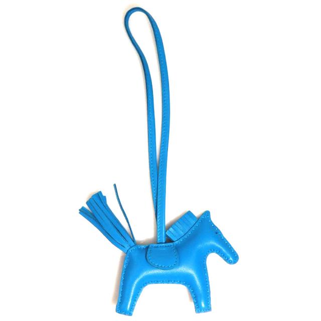 HERMES エルメス ロデオPM チャーム ブルーザンジバル 14067 ユニセックス【中古】 r10567g