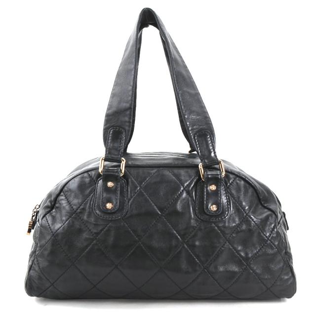 CHANEL シャネル ショルダーバッグ ブラック 14054 レディース【中古】 e60393g