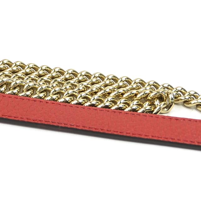 GUCCI グッチ インターロッキングG 510302 ショルダーバッグ レッド