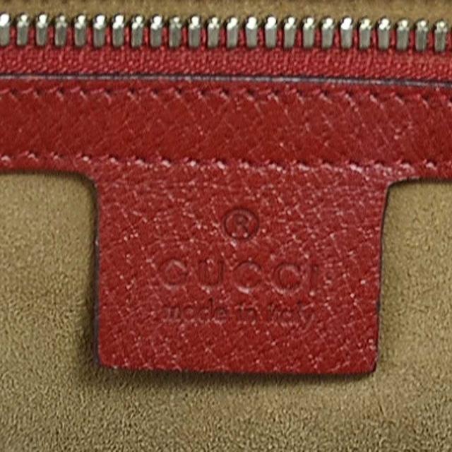 GUCCI グッチ リュック ベージュブラウン/レッド/マルチカラー 14072