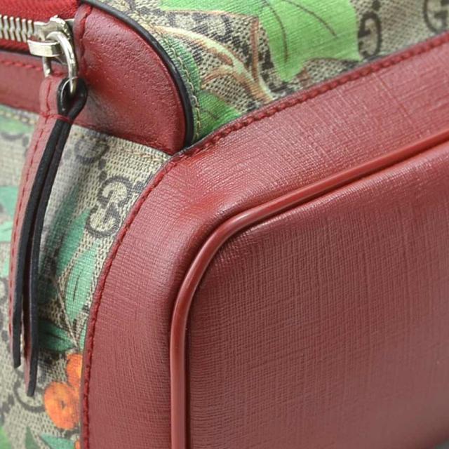 GUCCI グッチ リュック ベージュブラウン/レッド/マルチカラー 14072