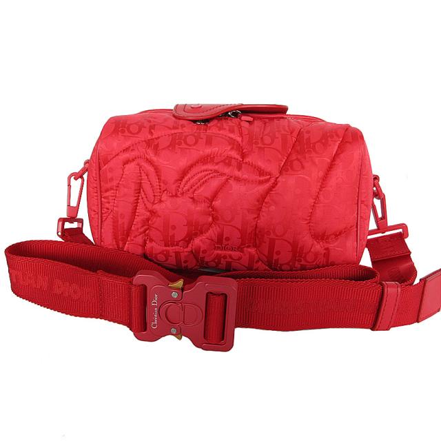 Dior ディオール DIOR x ERL 斜め掛けショルダーバッグ レッド 14060 メンズ【中古】 s0644a