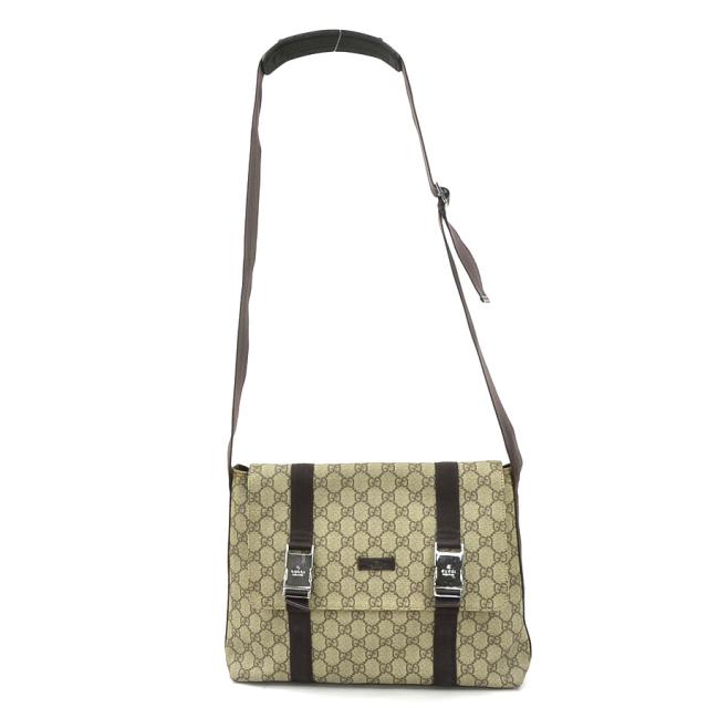 GUCCI グッチ 122373 ショルダーバッグ ブラウン 14057 ユニセックス