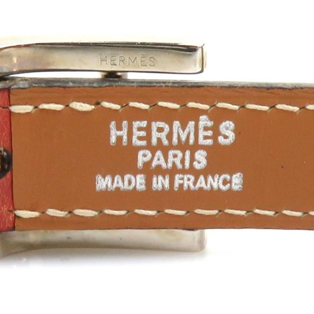 HERMES エルメス リバーシブル ベルト ブラウン系 14057 ユニセックス