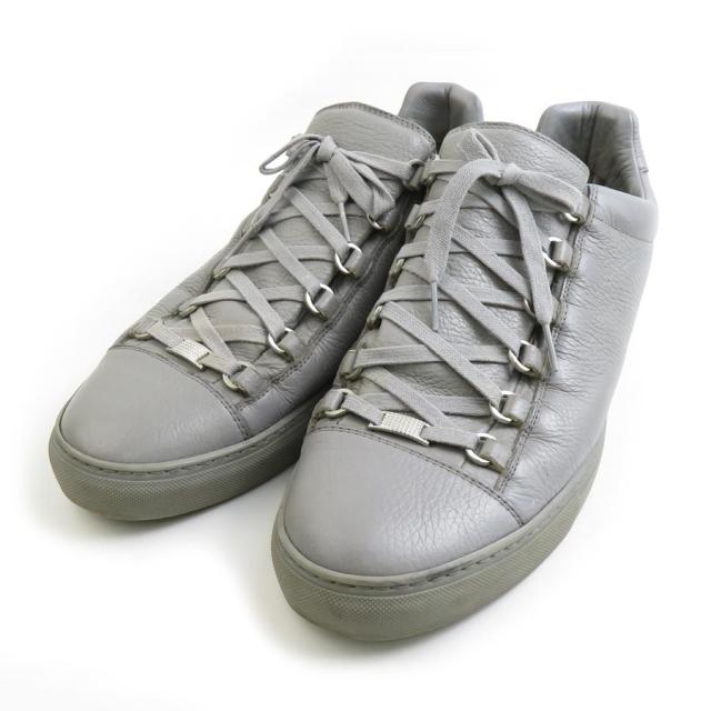 BALENCIAGA バレンシアガ スニーカー グレー 14055 メンズ【中古】 e60496a