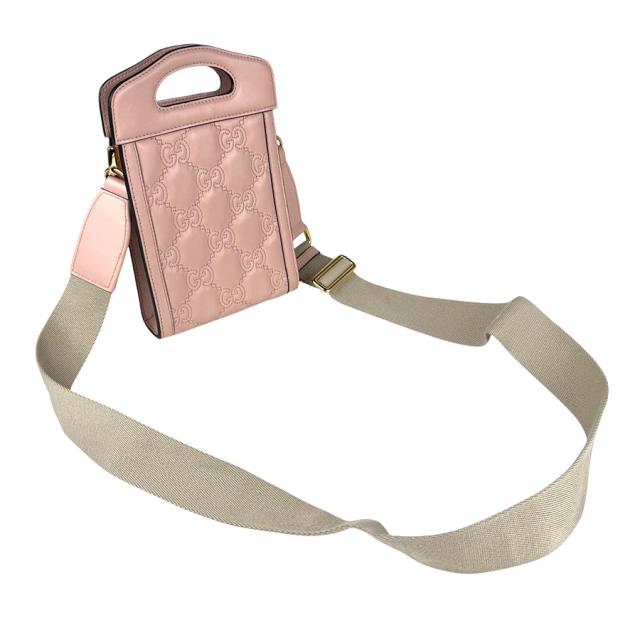 GUCCI グッチ GGマトラッセ 723776 ショルダーバッグ ピンク 14061 レディース【中古】 z5641 GUCCI グッチ GGマトラッセ 723776 ショルダーバッグ ピンク 14061