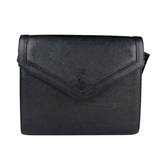 YVES SAINT LAURENT イヴ サンローラン ショルダーバッグ ブラック 14054 レディース【中古】 z5645