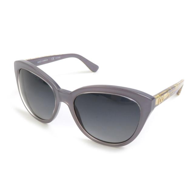 DOLCE&GABBANA ドルチェアンドガッバーナ サングラス パープルグレー 14055 レディース【中古】 r10616a