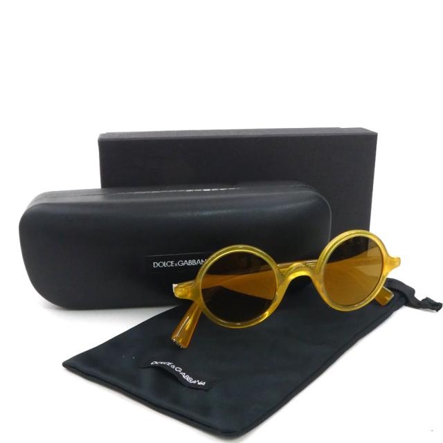 DOLCE&GABBANA ドルチェアンドガッバーナ サングラス イエロー 14063