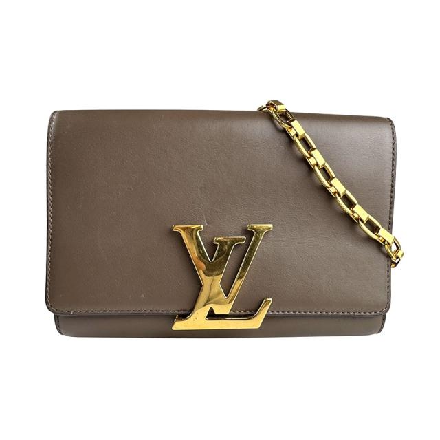 LOUIS VUITTON ルイ ヴィトン ポシェット ルイーズGM M94647 ショルダーバッグ グラニ 14058 レディース【中古】 z5850