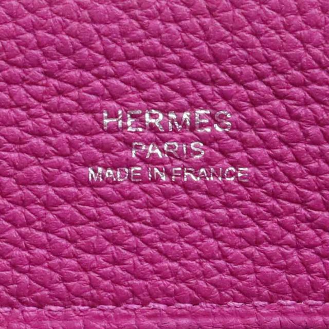 HERMES エルメス ポシェット バザールMM クラッチバッグ マグノリア
