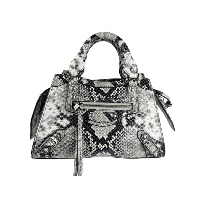 BALENCIAGA バレンシアガ ネオクラシック シティ ミニ 638524 ハンドバッグ ショルダーバッグ ブラック系 14054 レディース【中古】 z5880