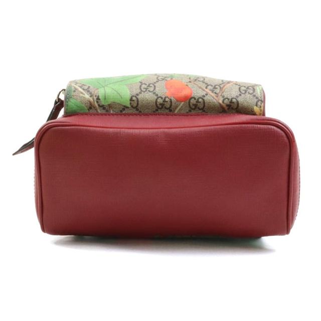 GUCCI グッチ 427042 リュック ベージュ/ブラウン/レッド/マルチカラー